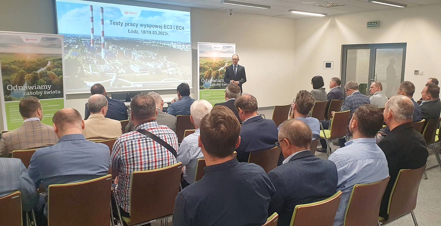 Próba przebiegła pomyślnie – Veolia – Energia dla Łodzi